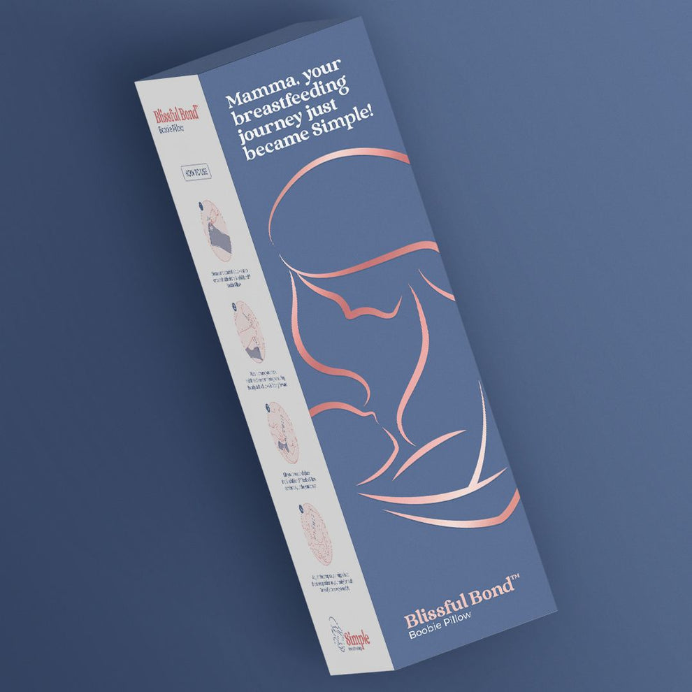 Blissful Bond® Boobie Pillow – Simple Breastfeeding
